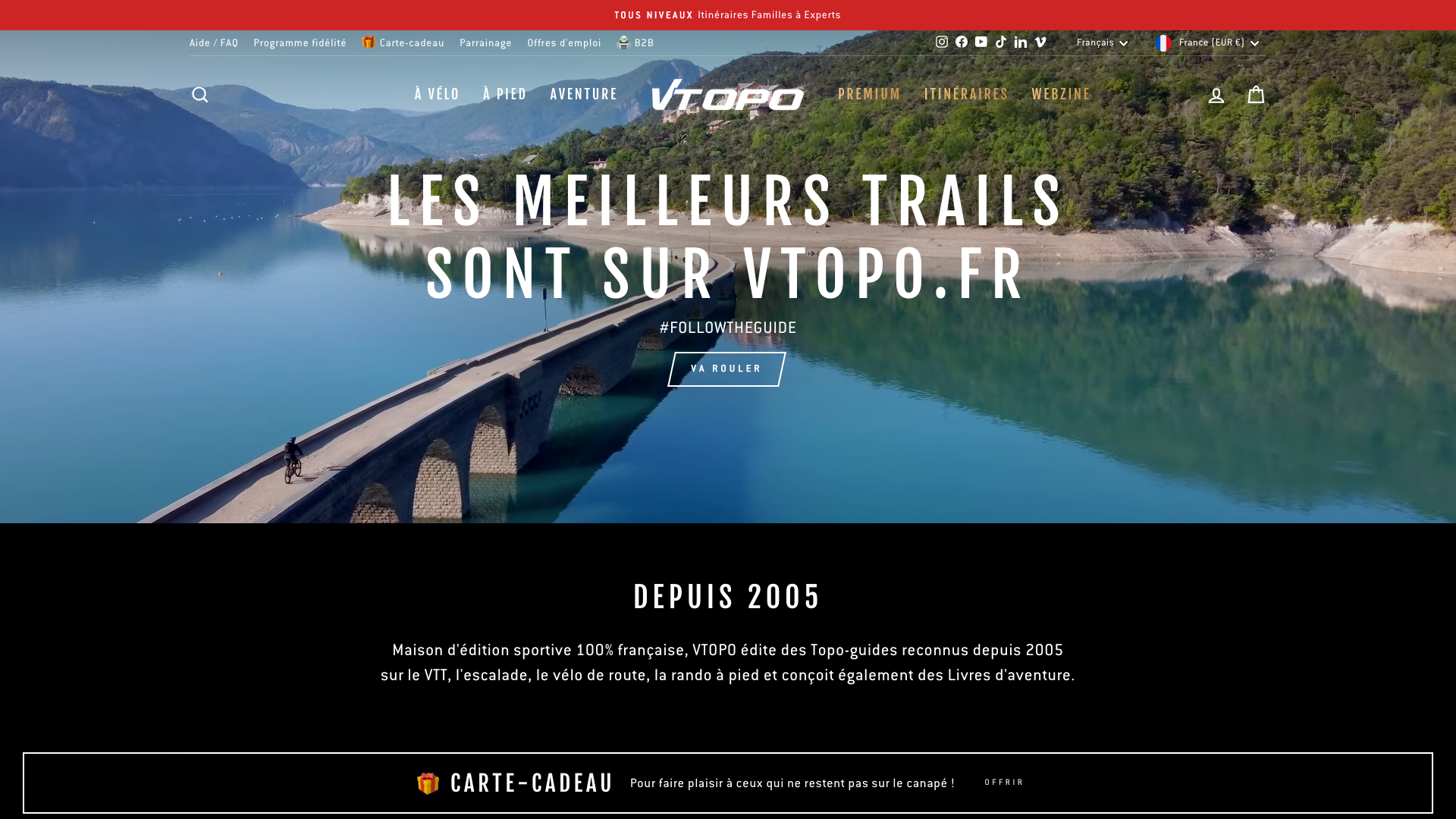 VTOPO editions: mountain biking and climbing topo-guides, travel guides ...